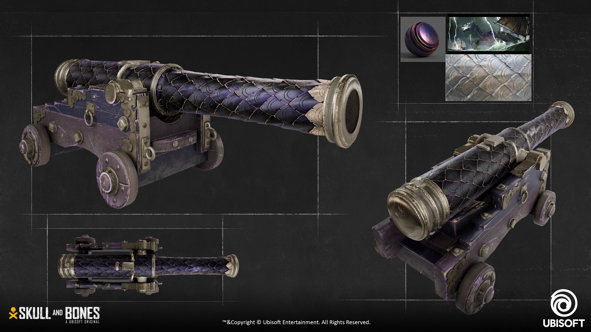 Simons Saha - Long Gun Weapon skin exploration - Skull and Bones Season 3