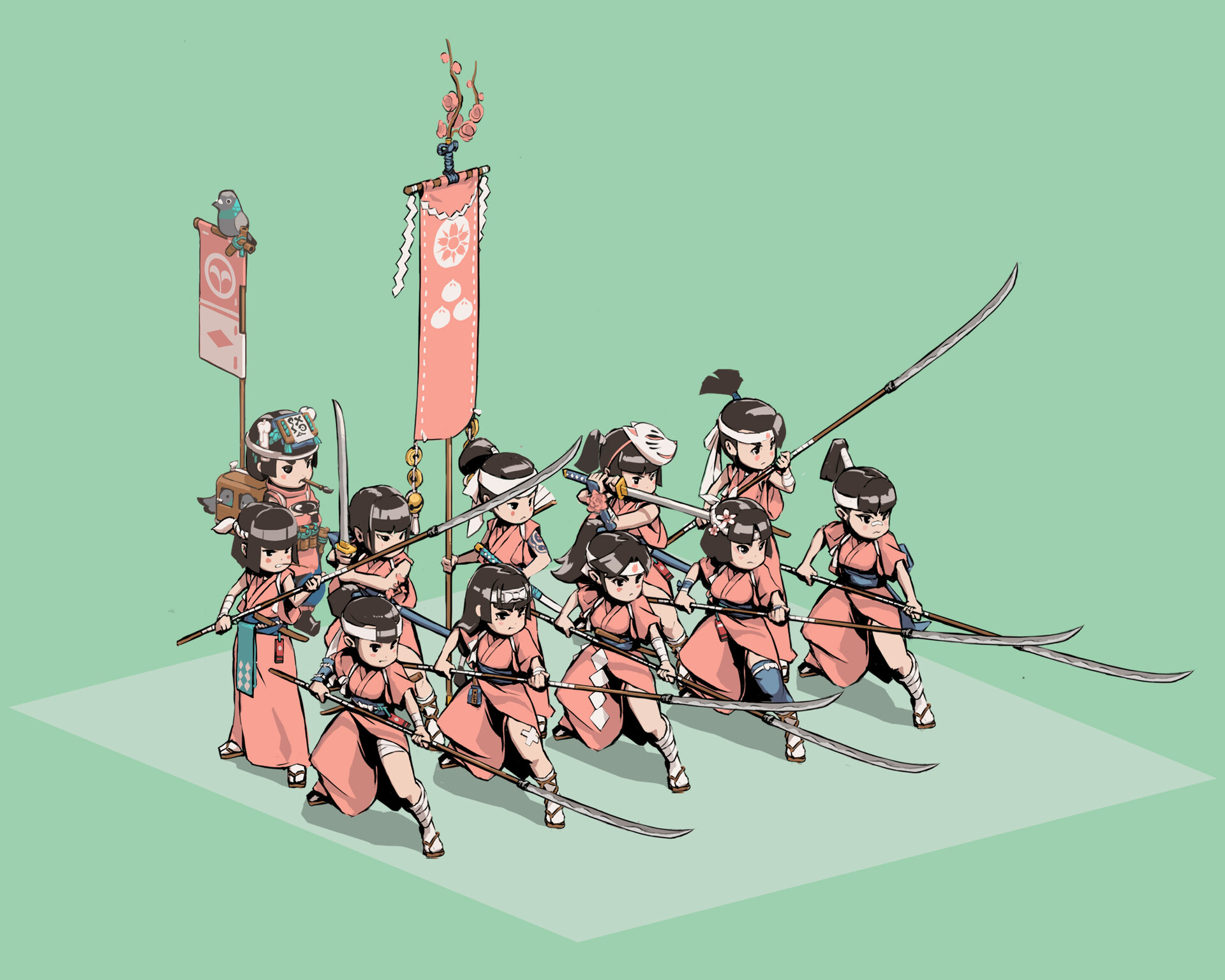 ArtStation - Sakura Guard