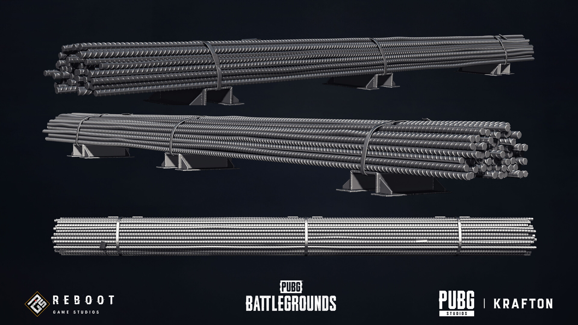 Reboot Game Studio - PUBG-Battlegrounds - 3D Props set-02