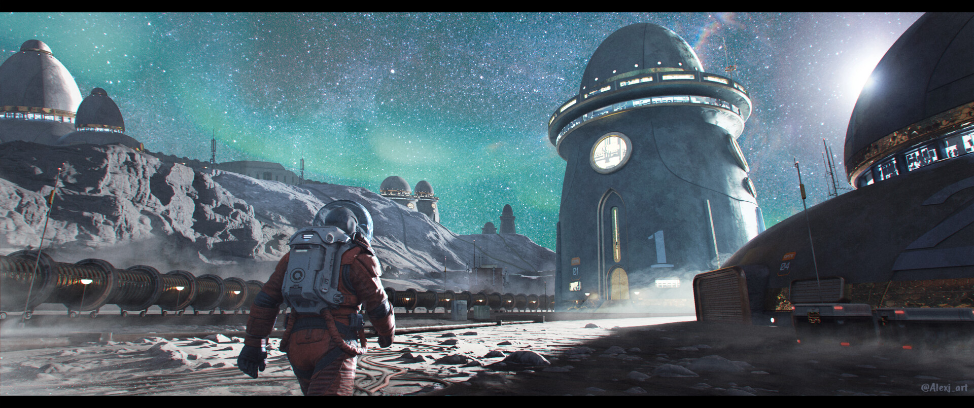 Alex Wright - Ominous Outpost