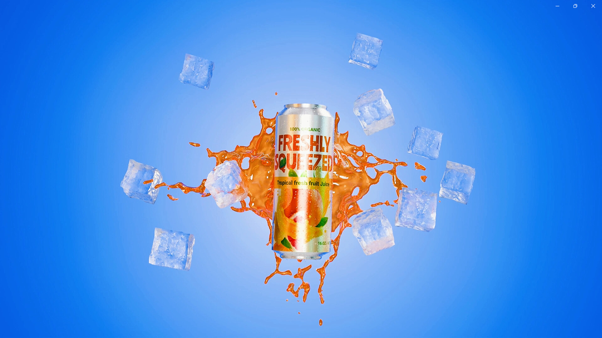 ArtStation - 3d Juice bottle animation!