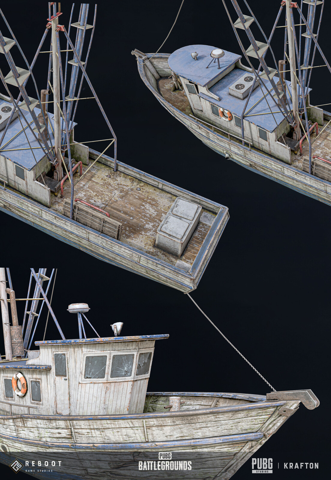 Reboot Game Studio - PUBG-Battlegrounds - BoatWreck