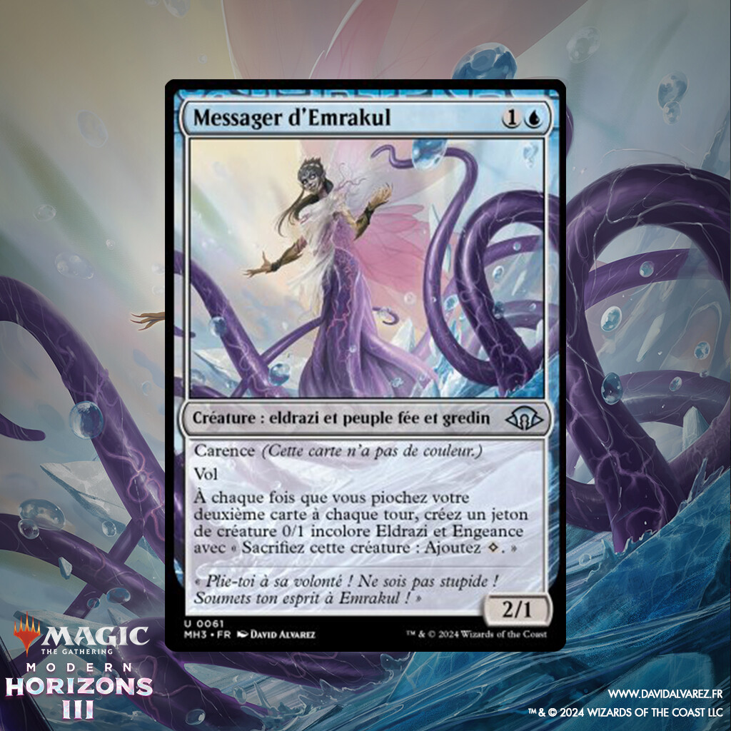David Alvarez Portfolio - MTG /// Emrakul's Messenger