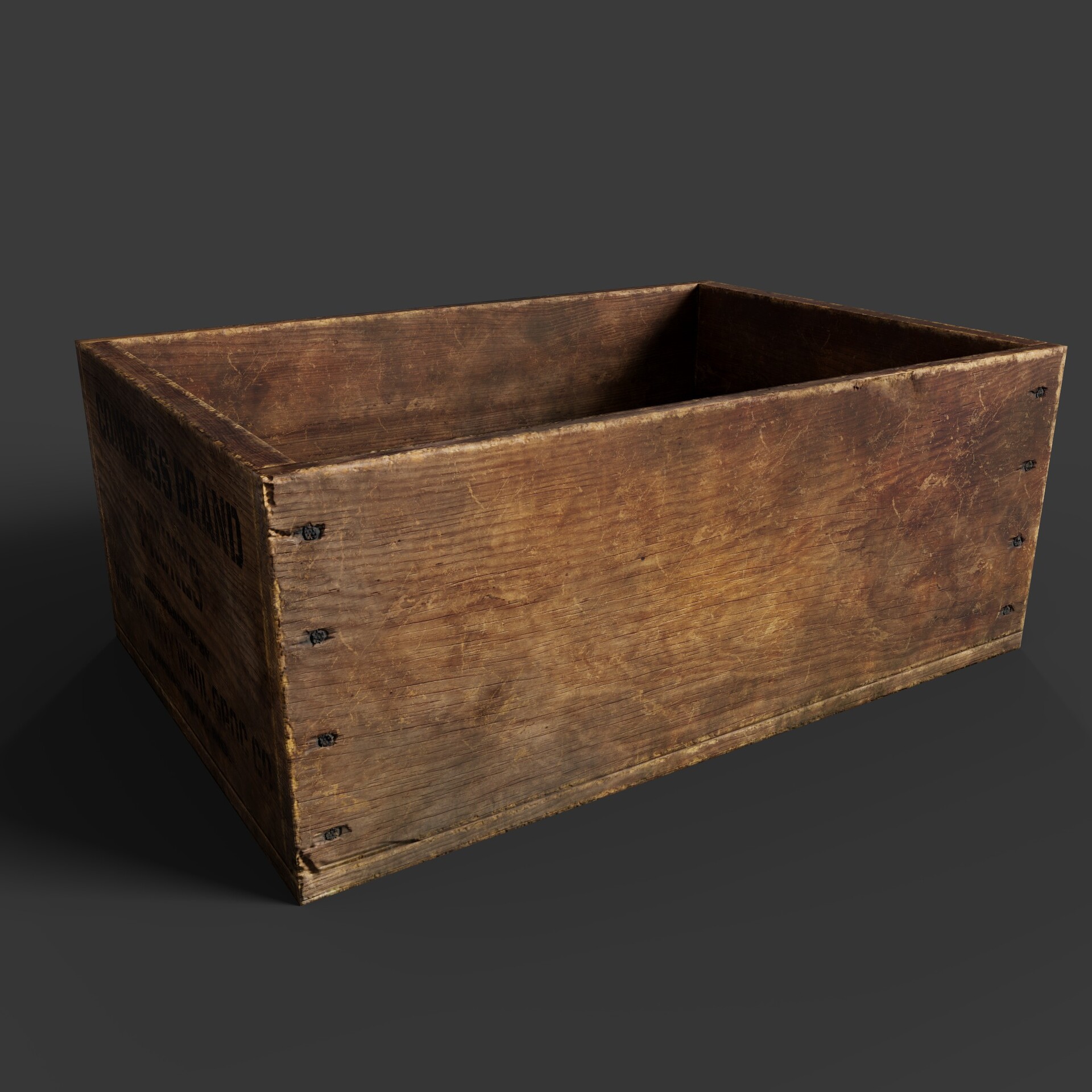 ArtStation - Wooden Box