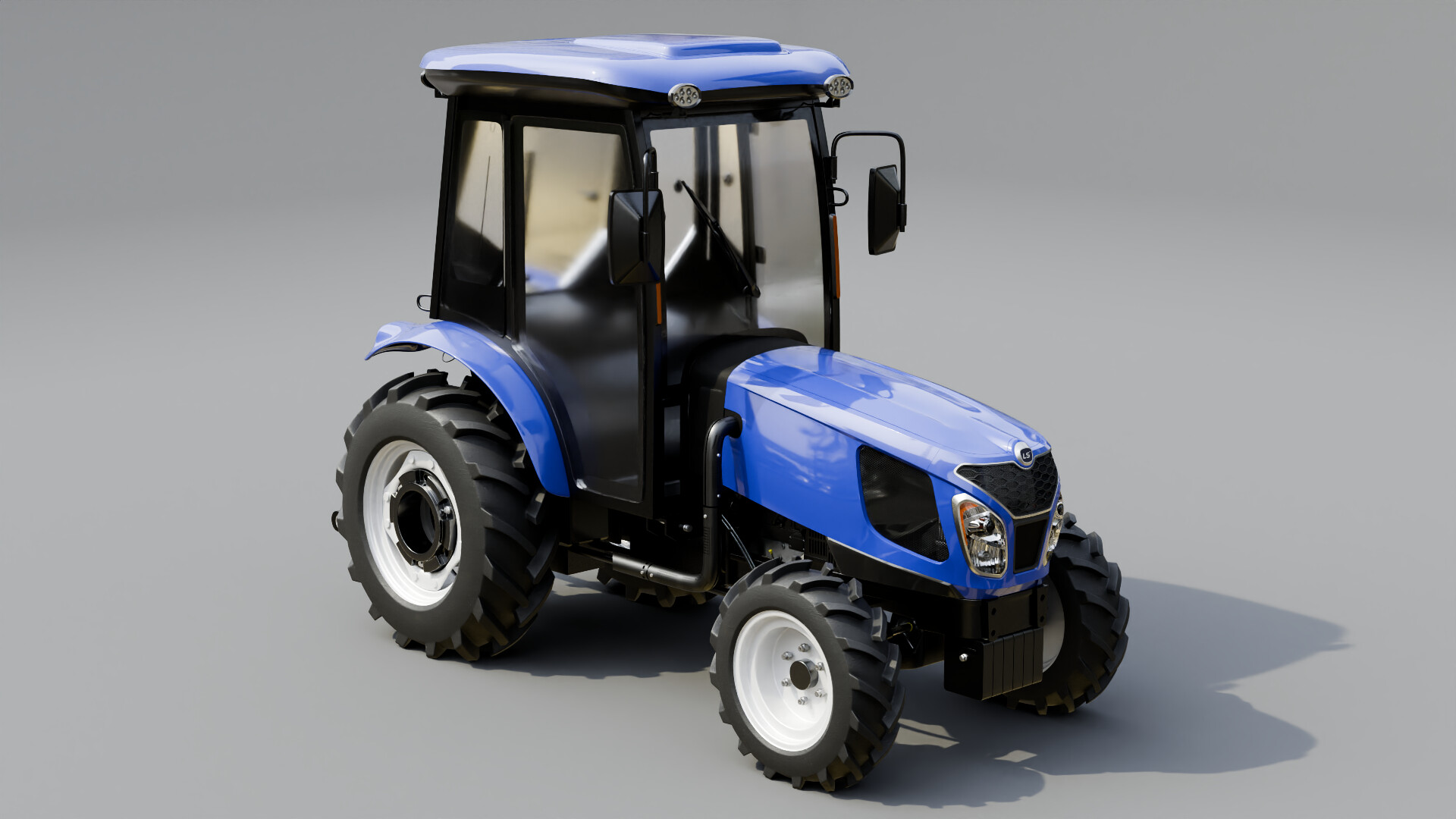 ArtStation - LS Tractor 3D Model (Exterior)