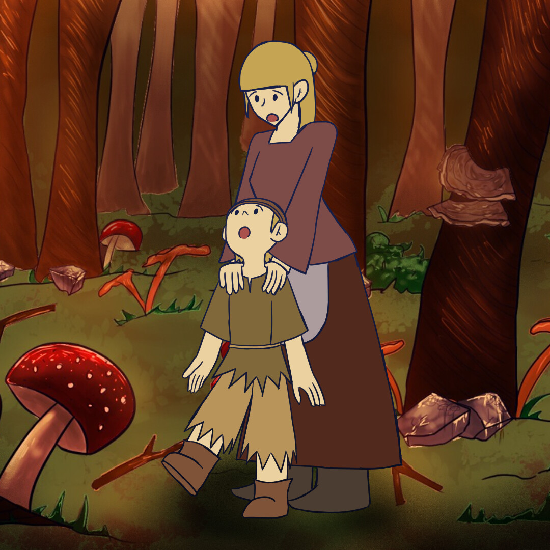 ArtStation - Carniphyte Characters Concept Design: Bane, Mom, Guy