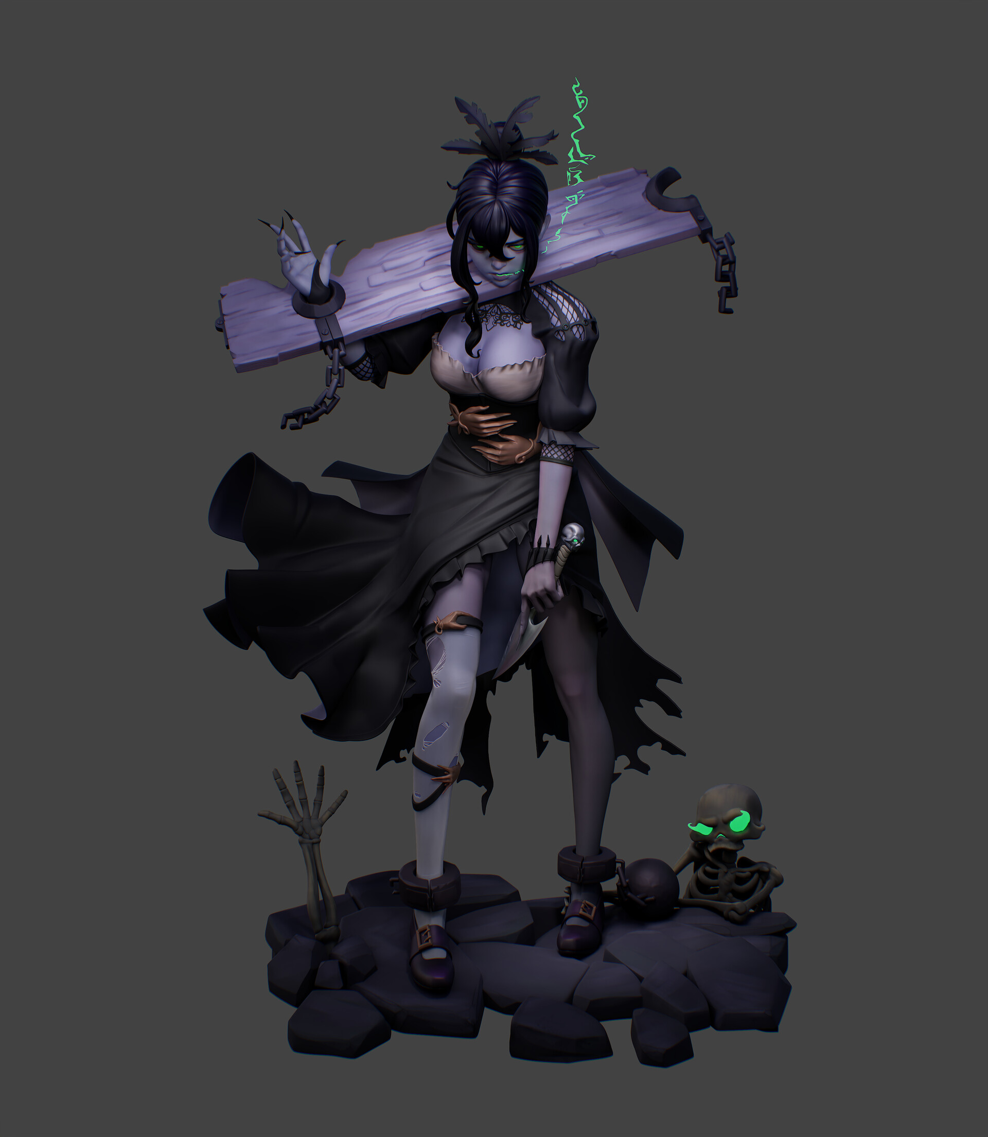 ArtStation - Broken Witch 3D