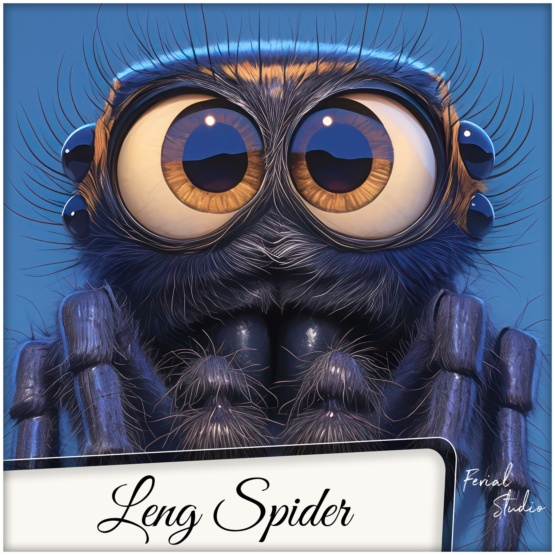 ArtStation - 🔹210 Leng Spider - Cartoon Character Reference Image Pack ...