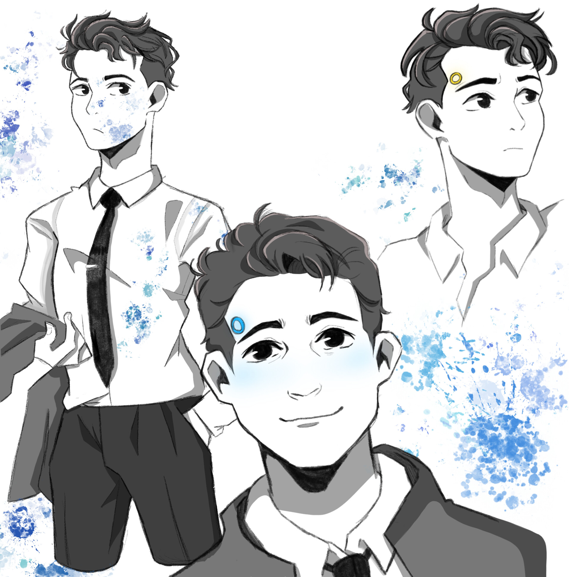 ArtStation - Connor sketch fanart - 2022