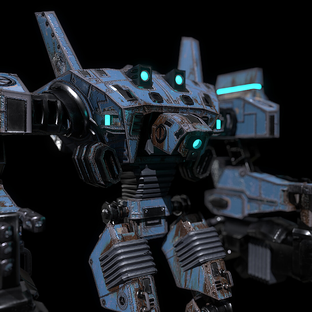 ArtStation - Assault Mech