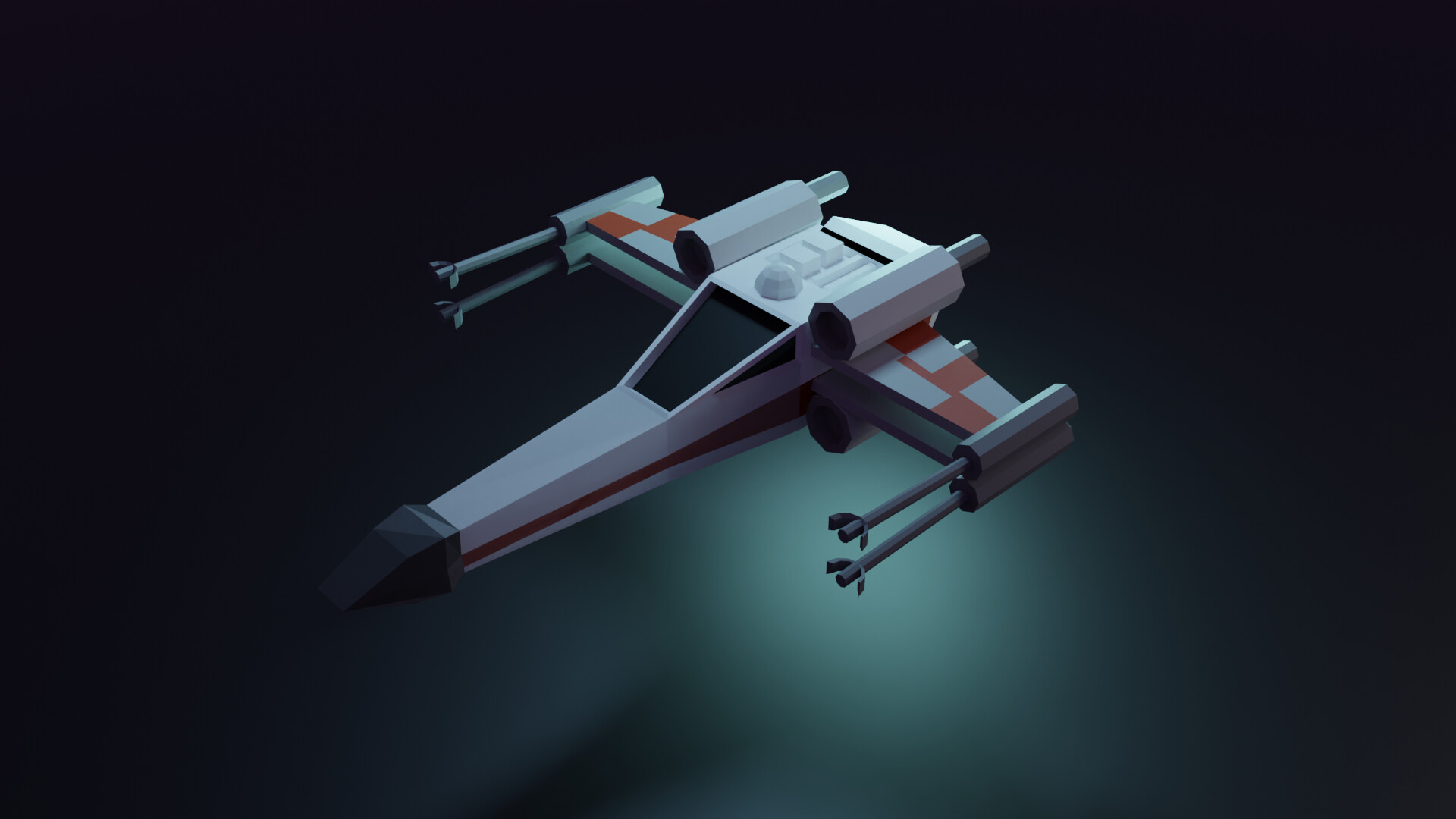 ArtStation - 3d Xwing