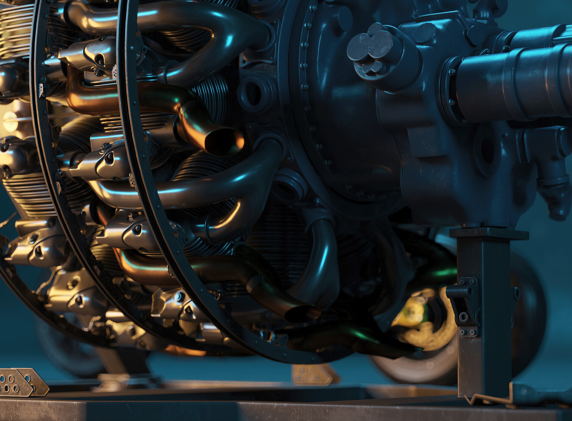 ArtStation - R2800 engine