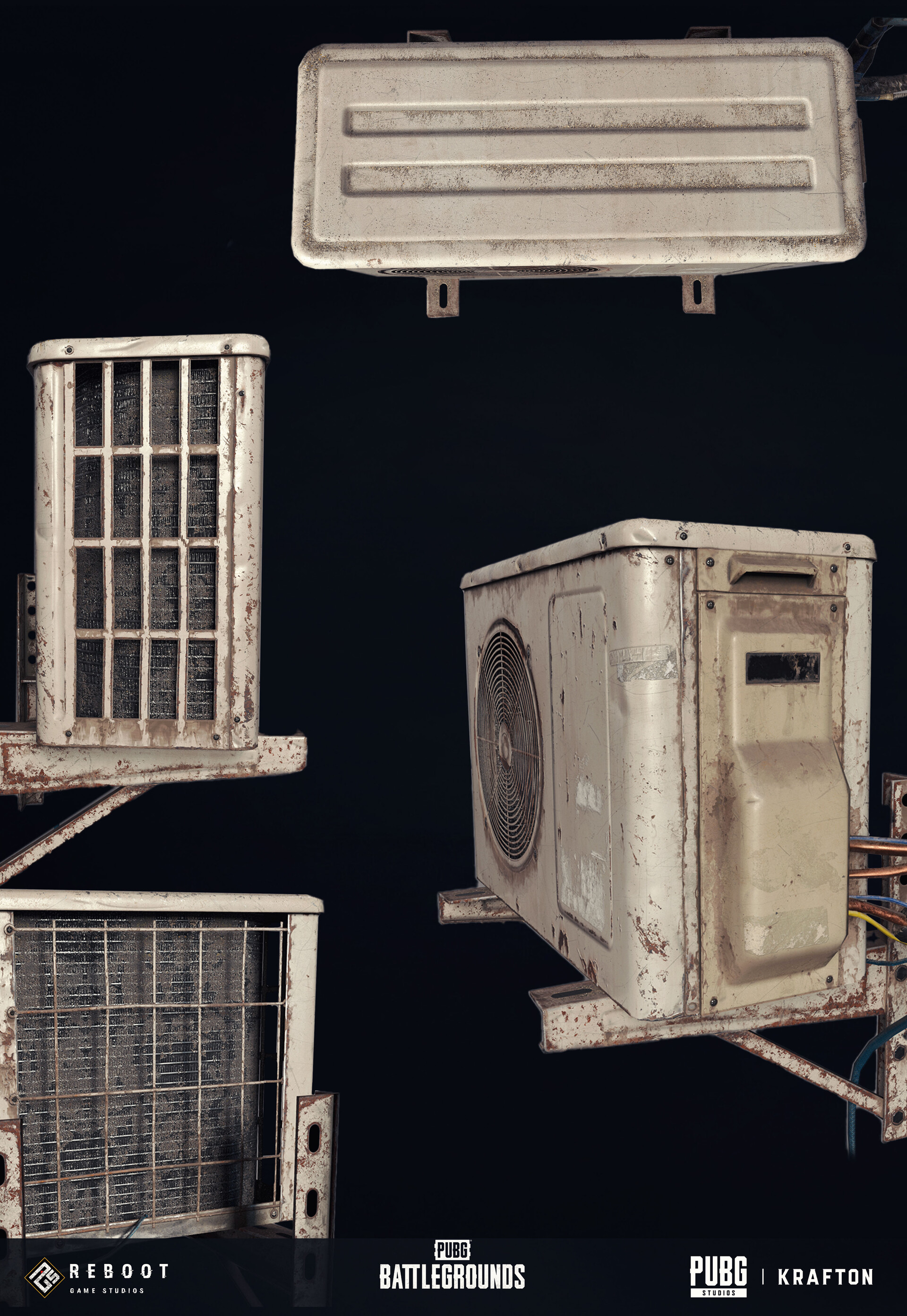 Reboot Game Studio - PUBG-Battlegrounds - 3D Props set-14