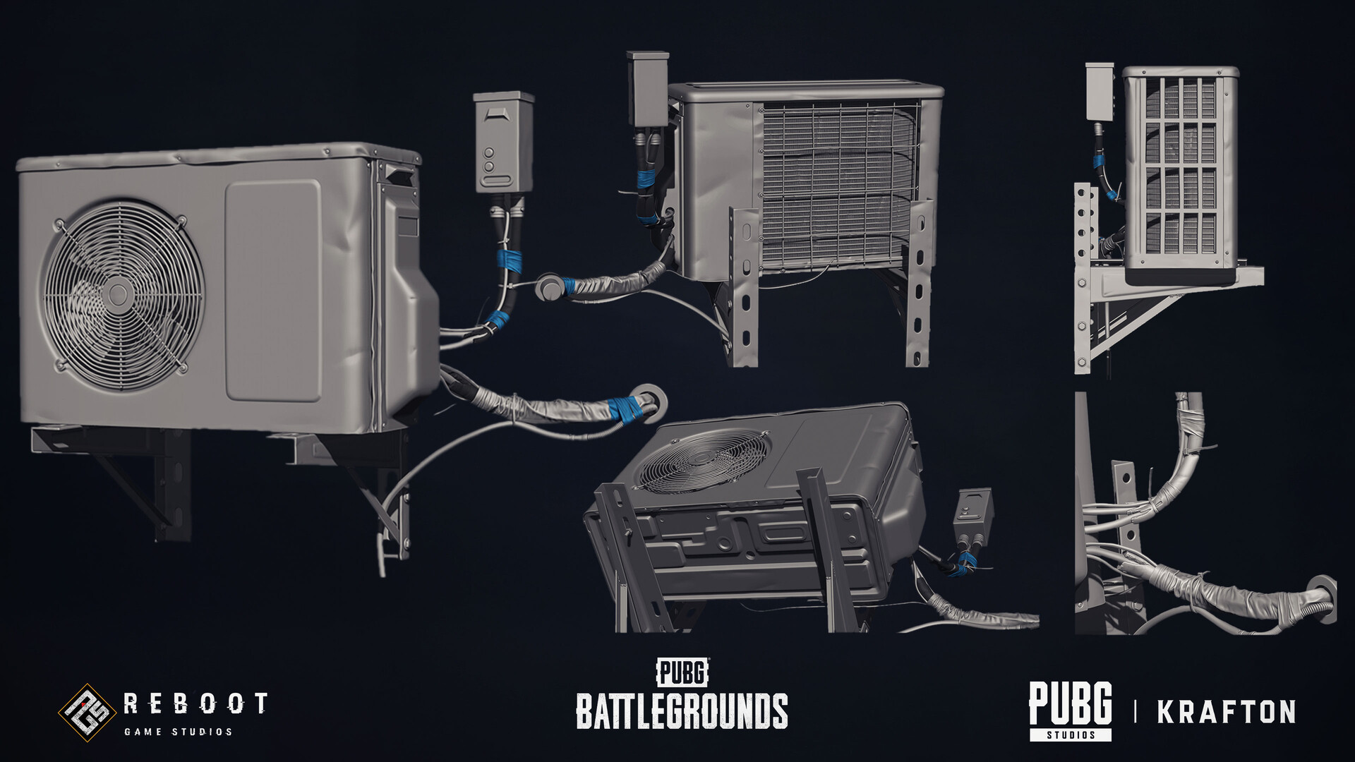 Reboot Game Studio - PUBG-Battlegrounds - 3D Props set-14