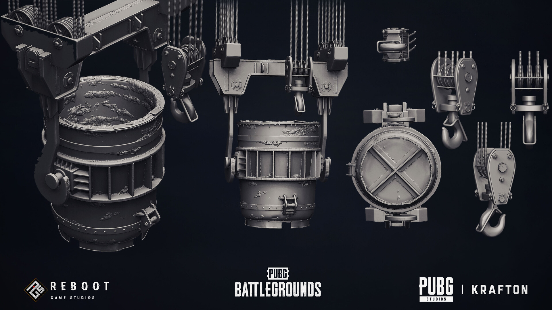 Reboot Game Studio - PUBG-Battlegrounds - 3D Props set-16