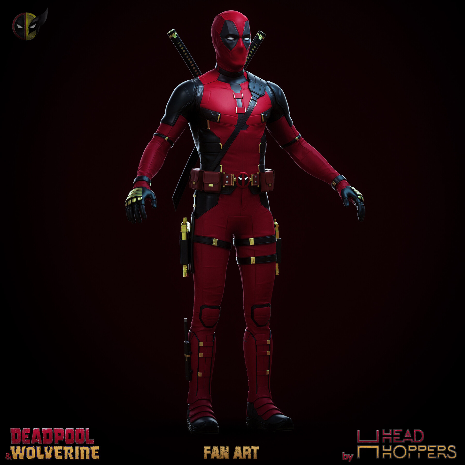 Head Hoppers Studios - Deadpool