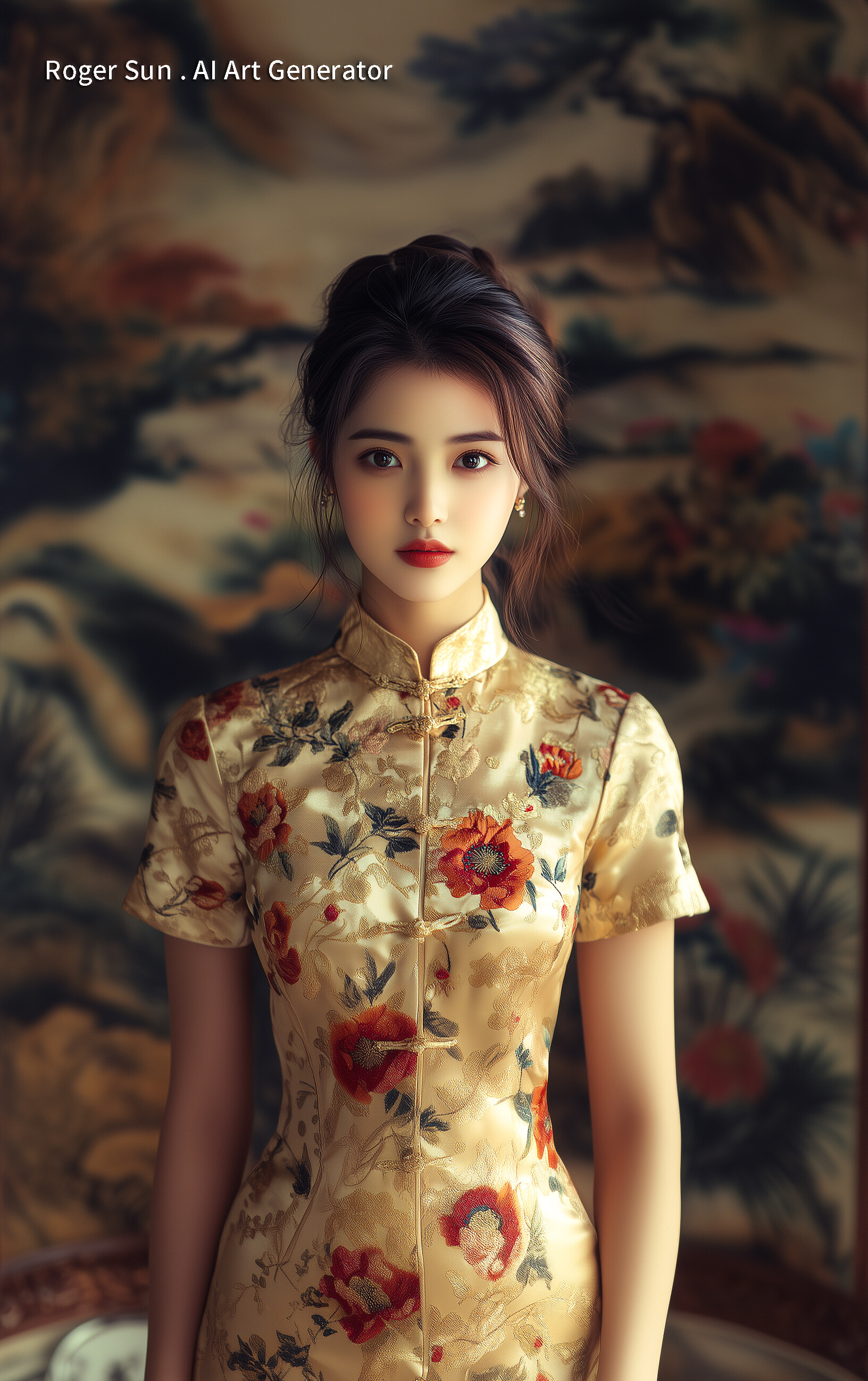 ArtStation - Cheongsam Beauty