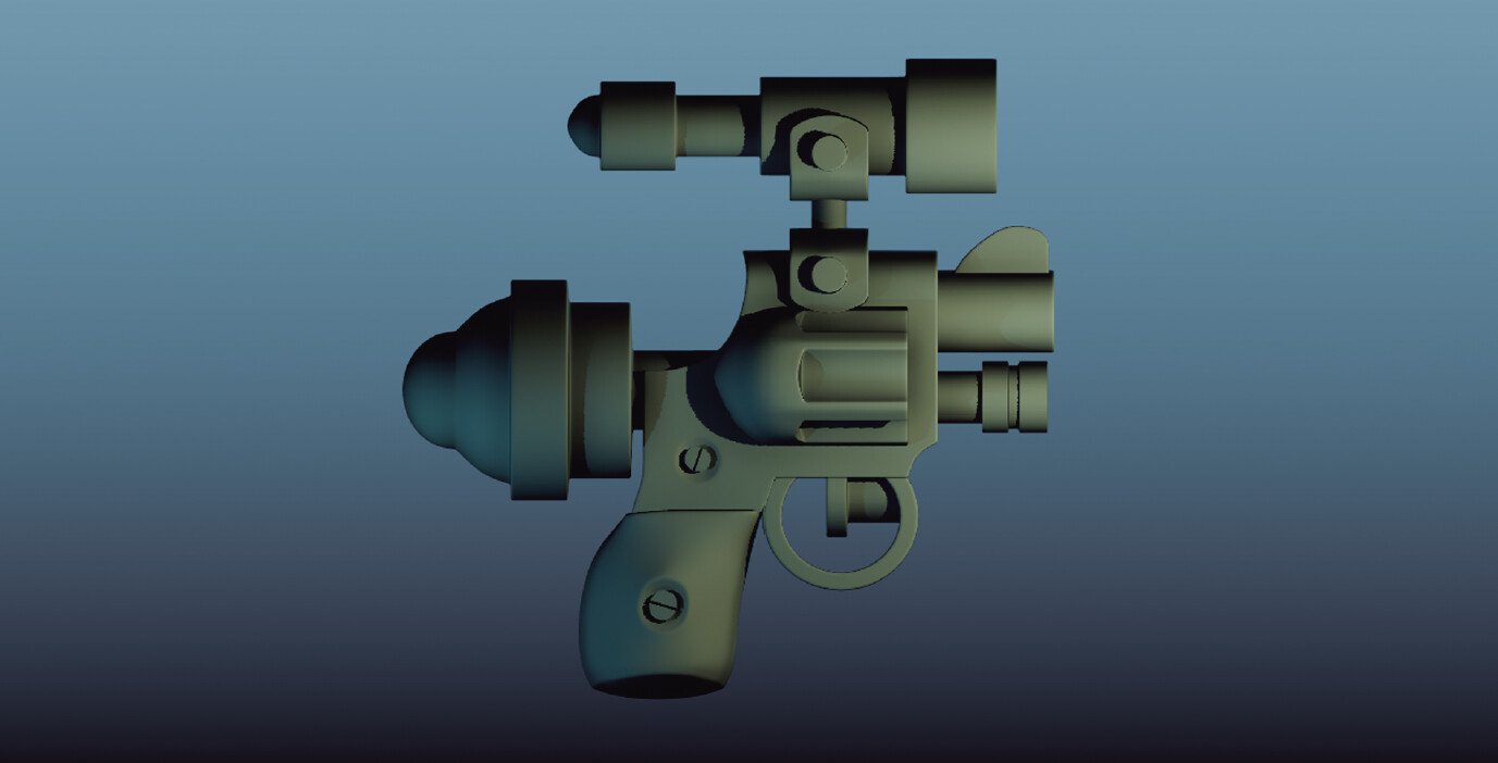 ArtStation - Gun Modeling / 01