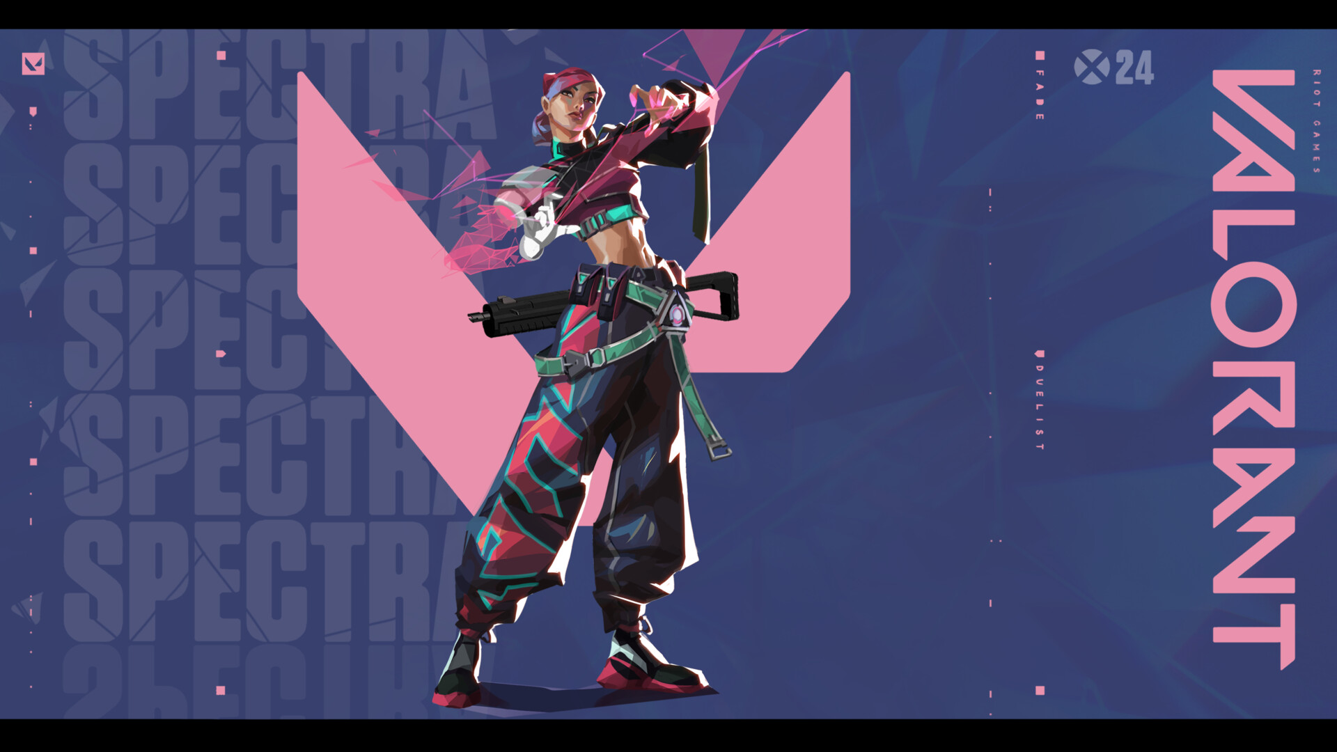 Lois Bai - Spectra: VALORANT Agent (Fanart)
