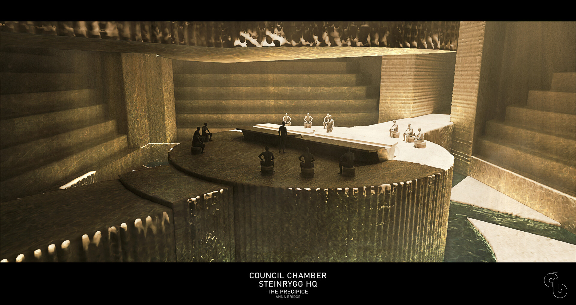 Anna Bridge - The Precipice: Council Chamber
