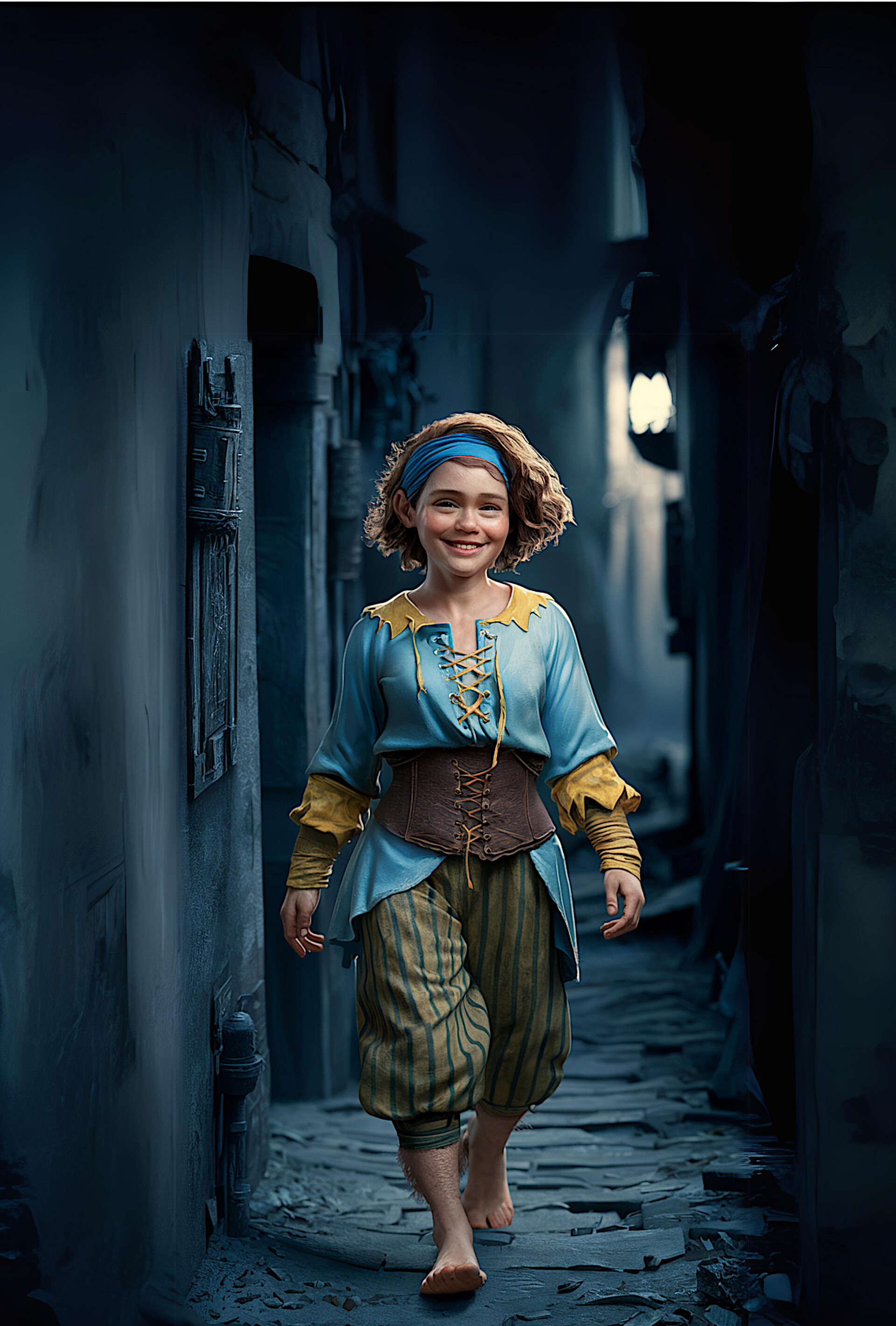 ArtStation - Female Halfling - Bard