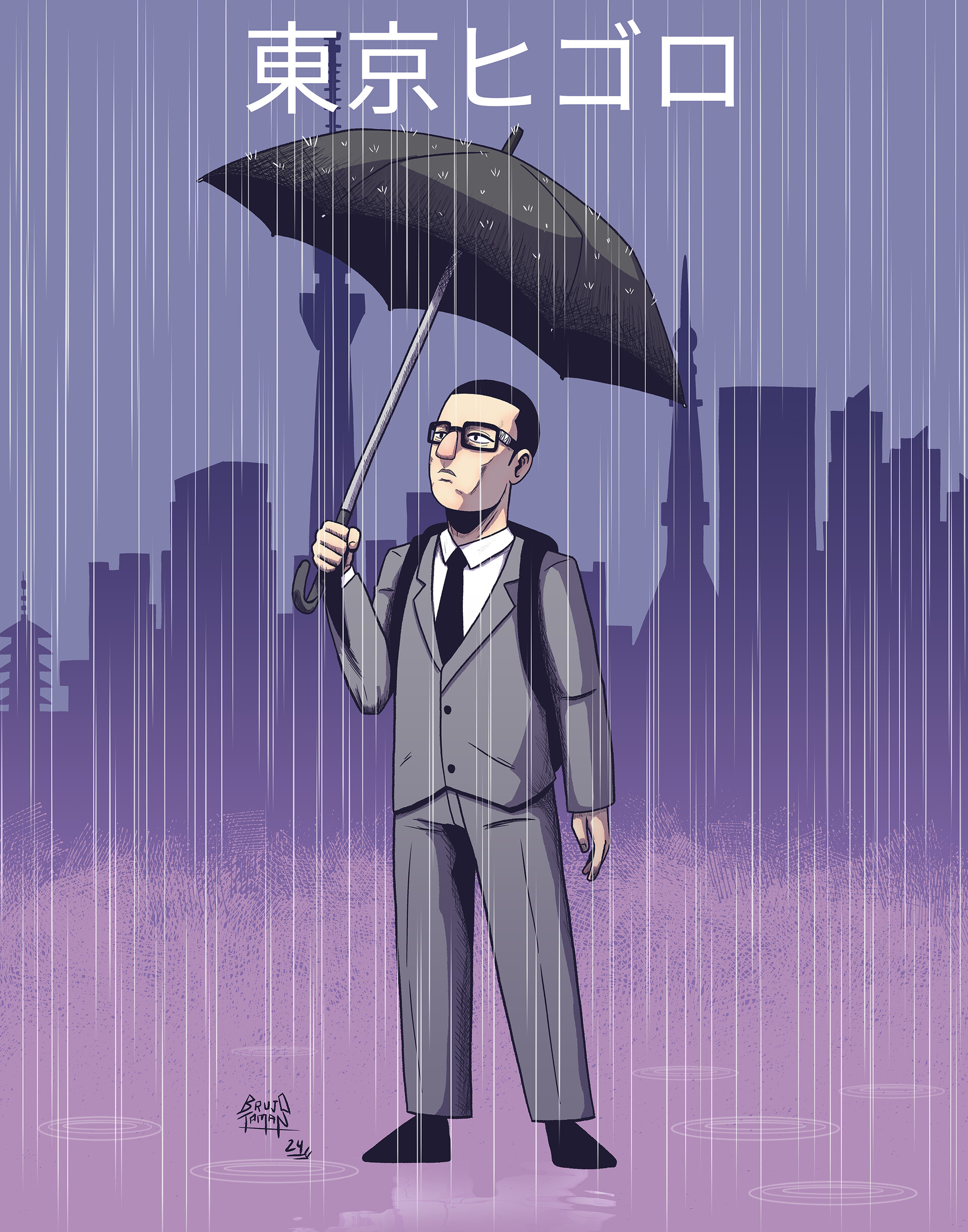 ArtStation - Tokyo These Days Fan Art