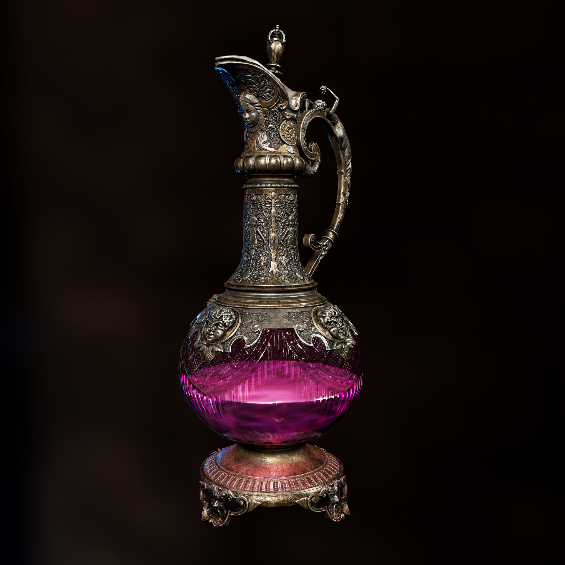 JI_Rang - Realistic Glass Bottle