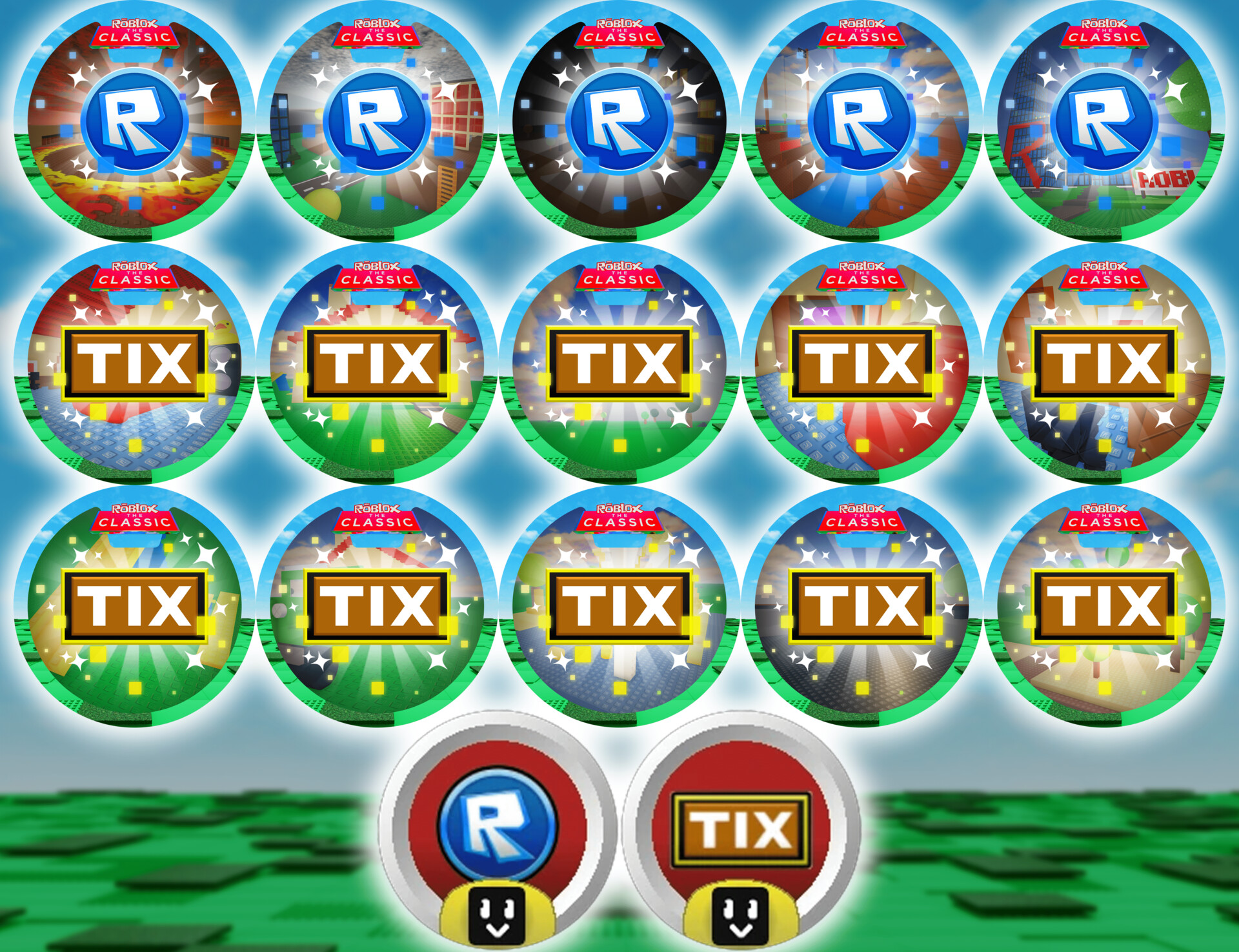 ArtStation - The Classic Event Icons and Badges (a dusty trip & Bee ...