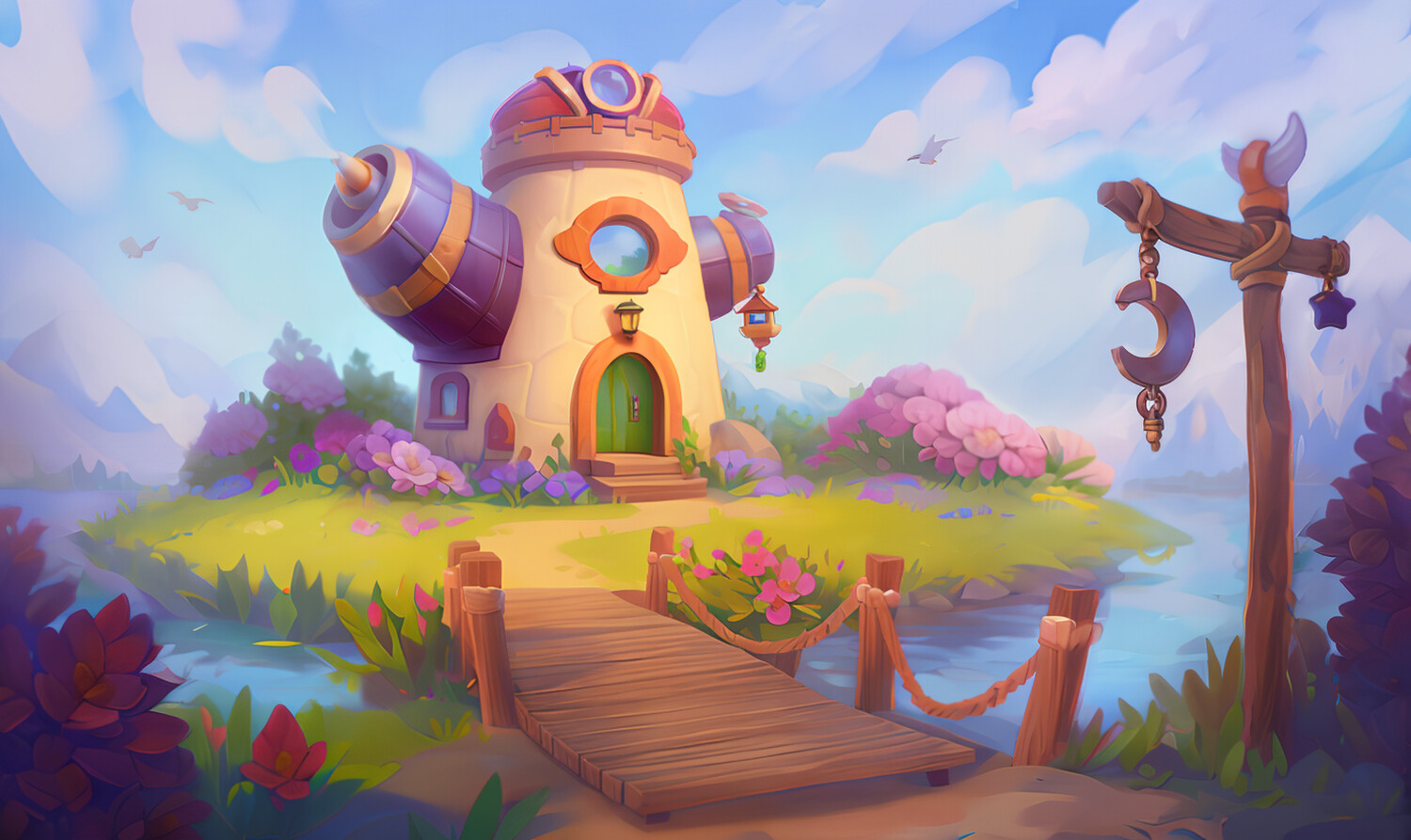 ArtStation - Fantasy environment concept