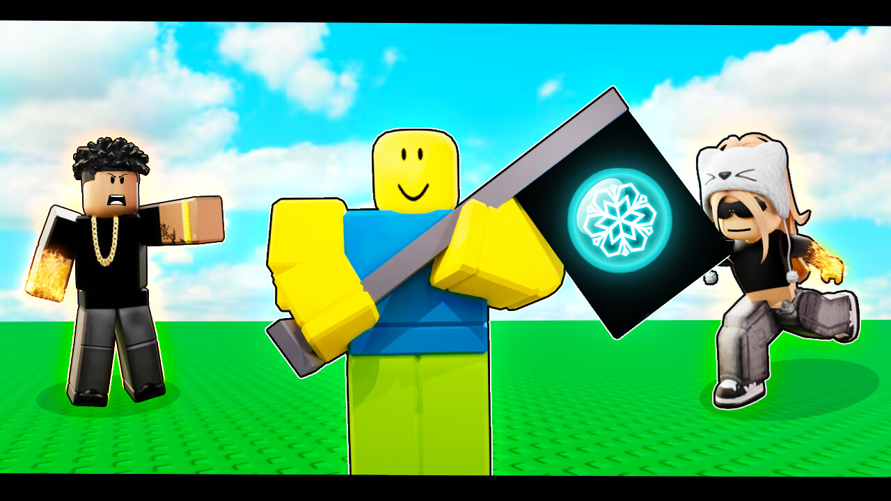 ArtStation - roblox thumbnail for a roblox game