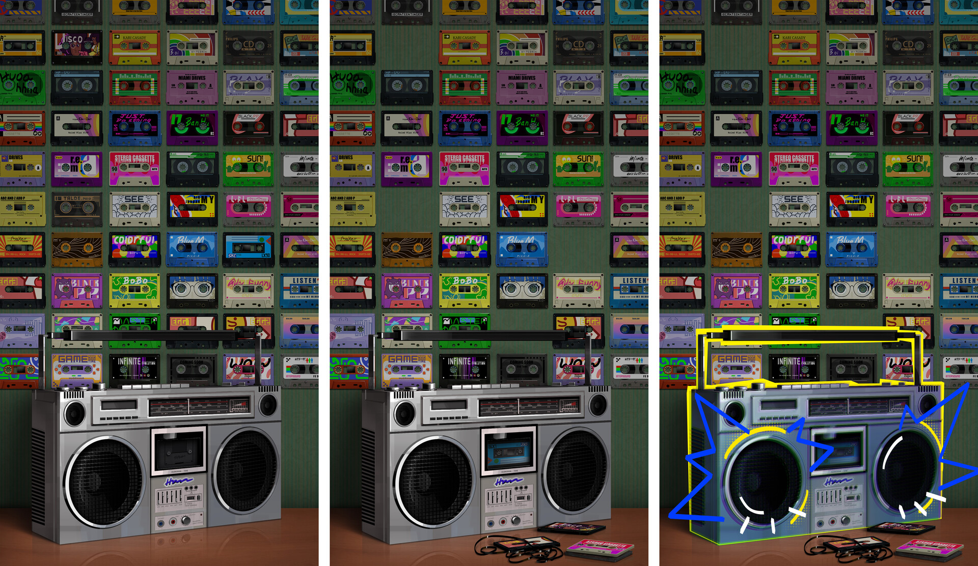 ArtStation - Retro Accents