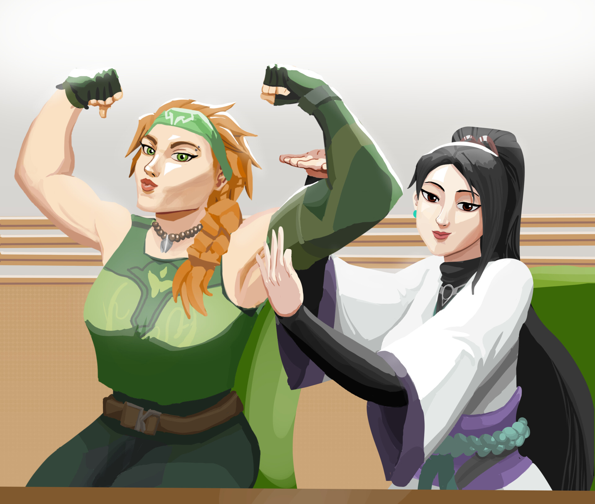 ArtStation - Skye and Sage