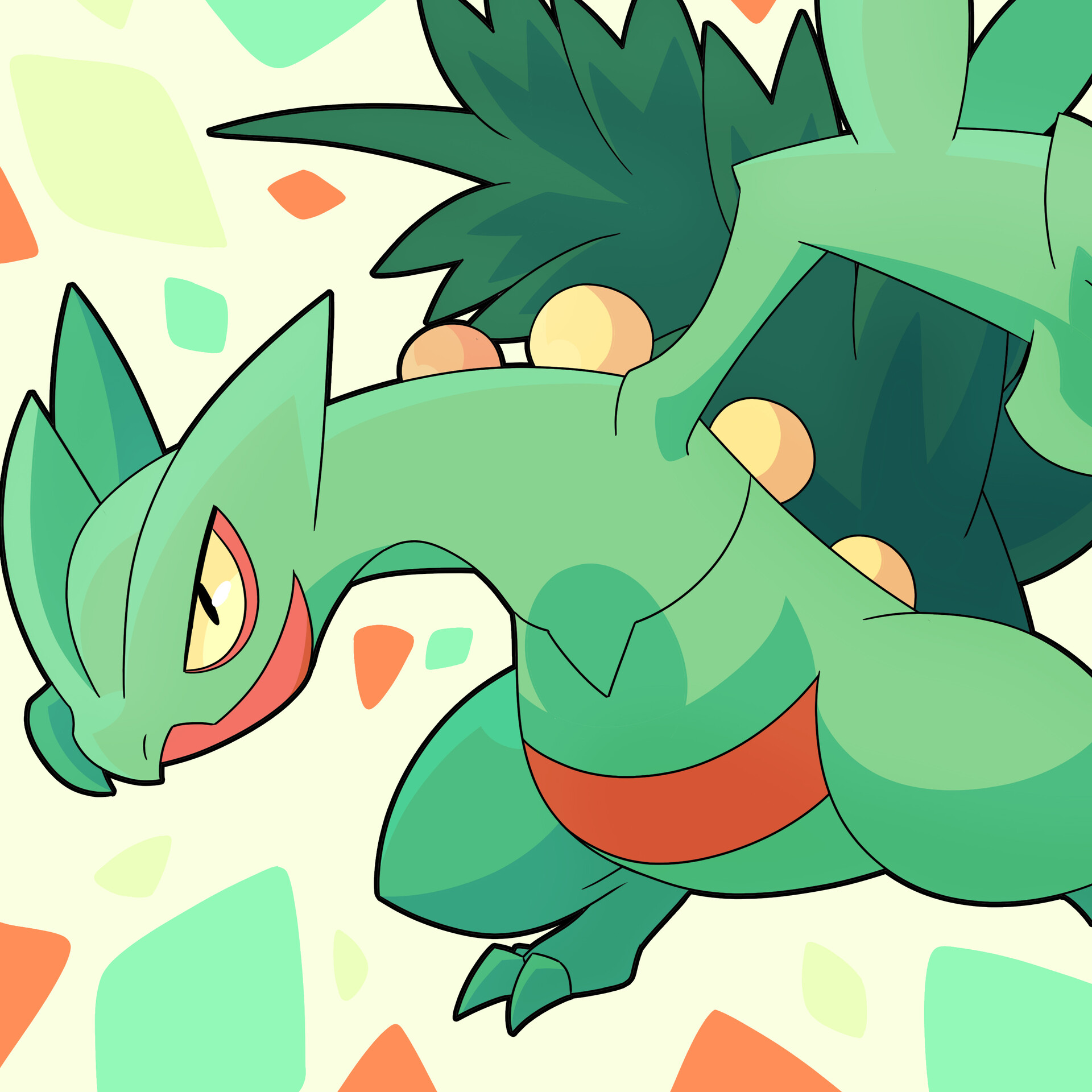 sceptile artwork