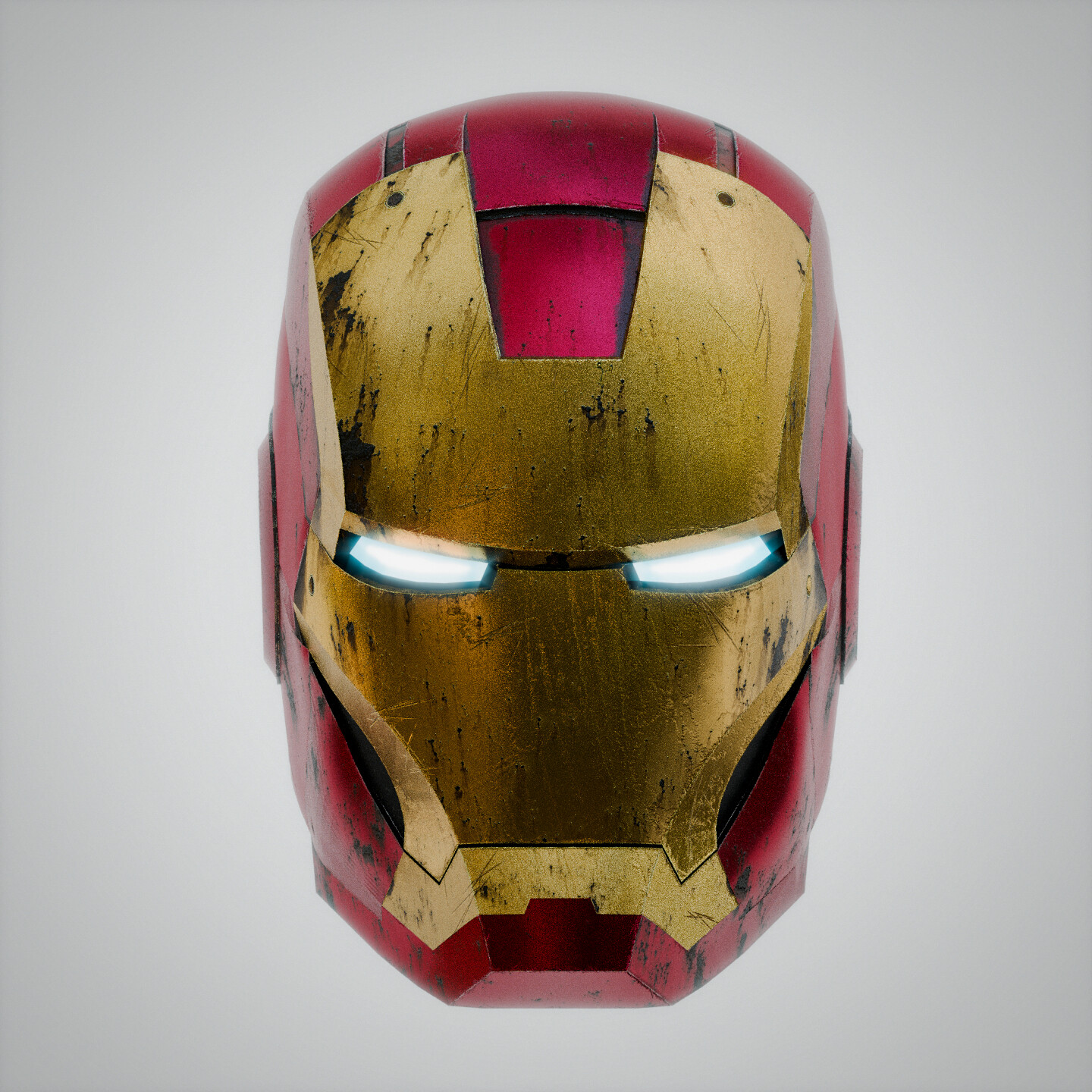 ArtStation - Iron Man Mark III Helmet