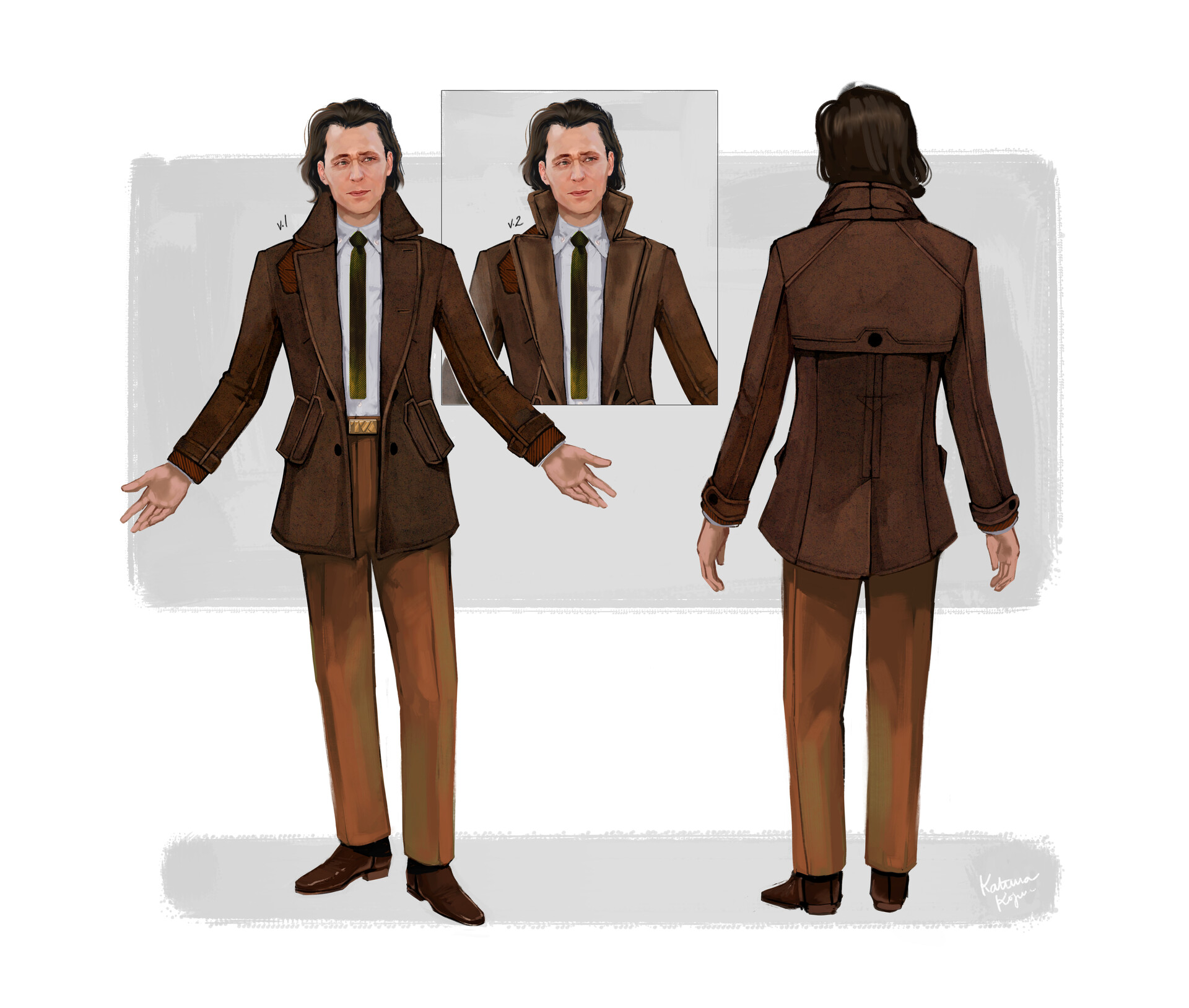 ArtStation - Loki : Loki's TVA Outfit