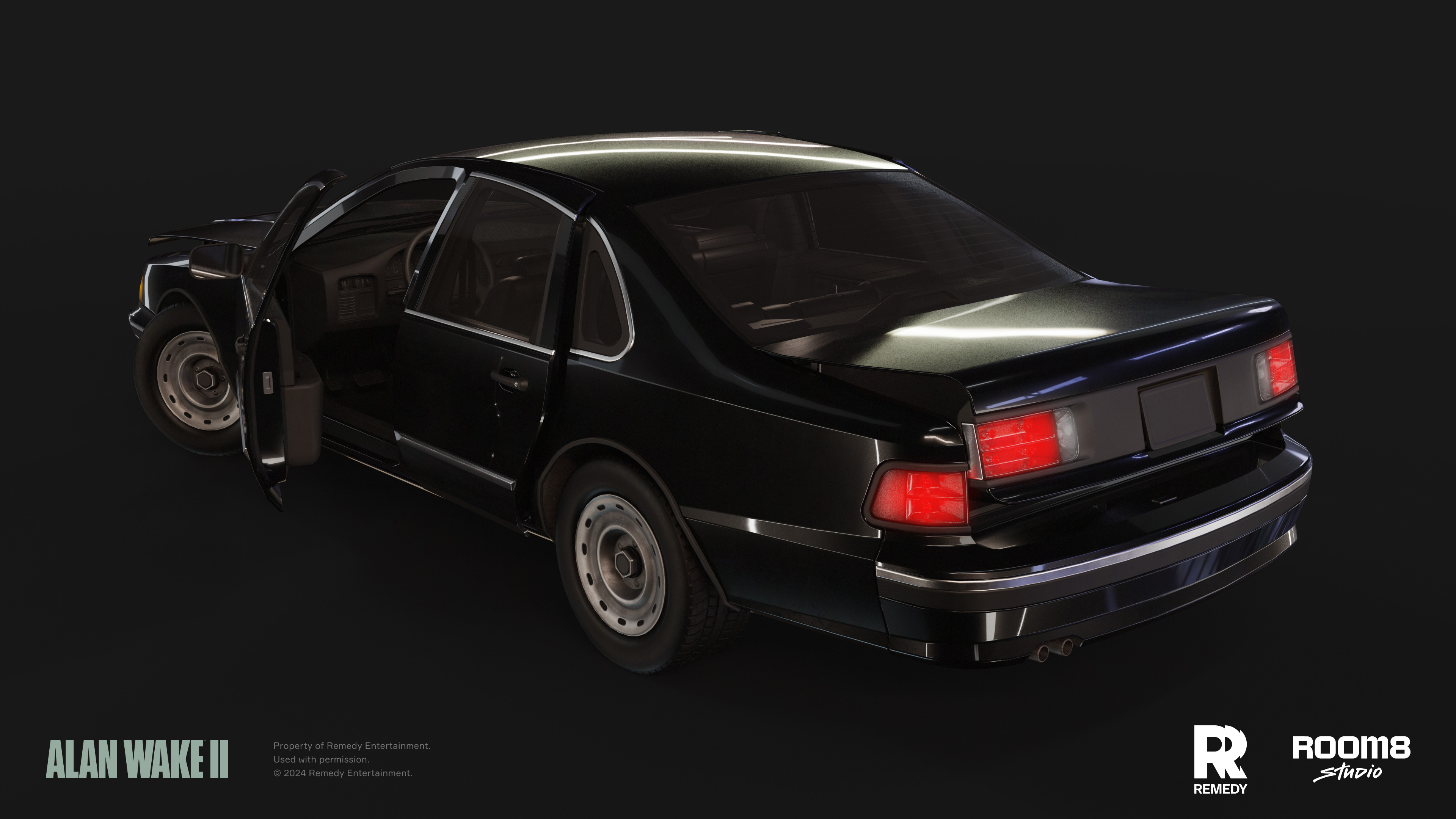 Room 8 Studio - Portfolio - Generic Darkplace Car (Alan Wake 2)