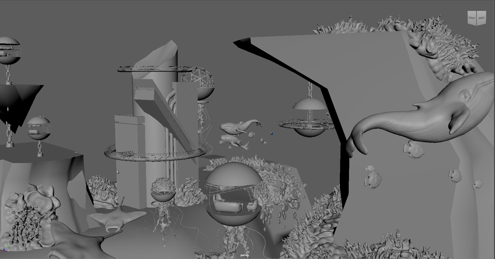 ArtStation - 3D Underwater Scene