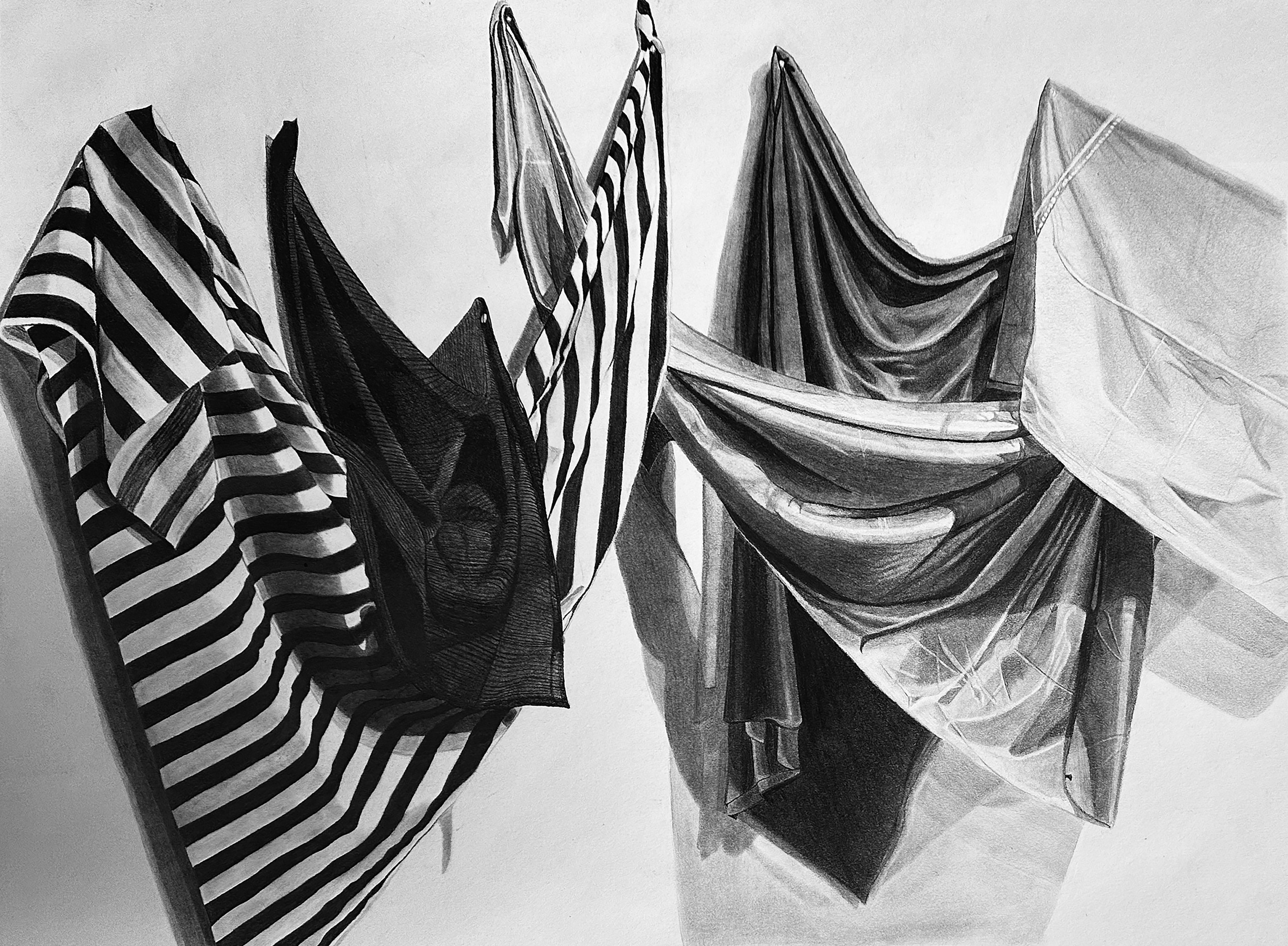 Melanie Quinones - Material-istic Muse Drawing