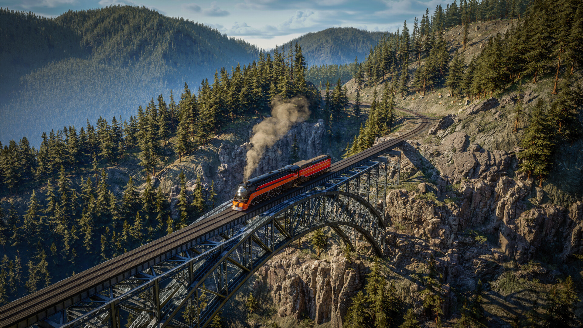 ArtStation - Mountain Railroad Bridge (UE5)