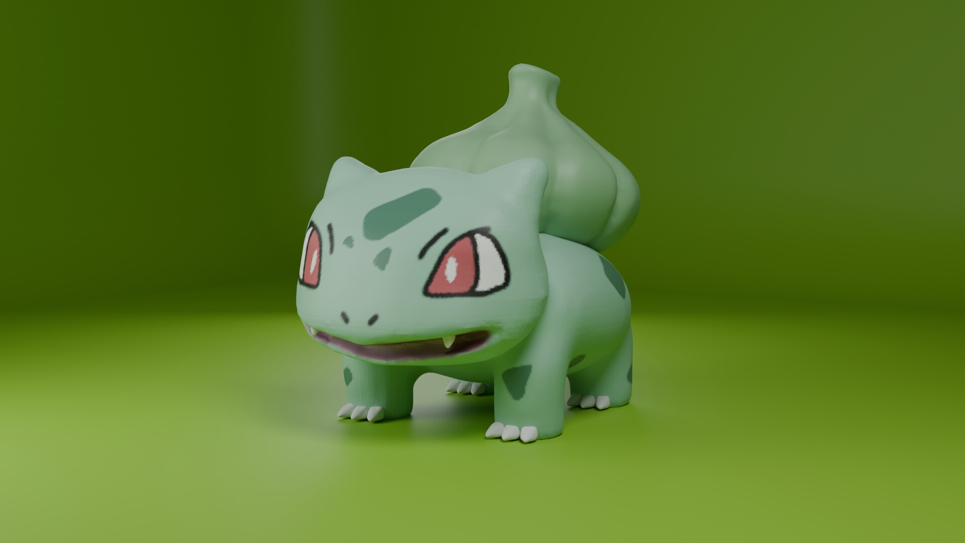 ArtStation - #001-Bulbasaur