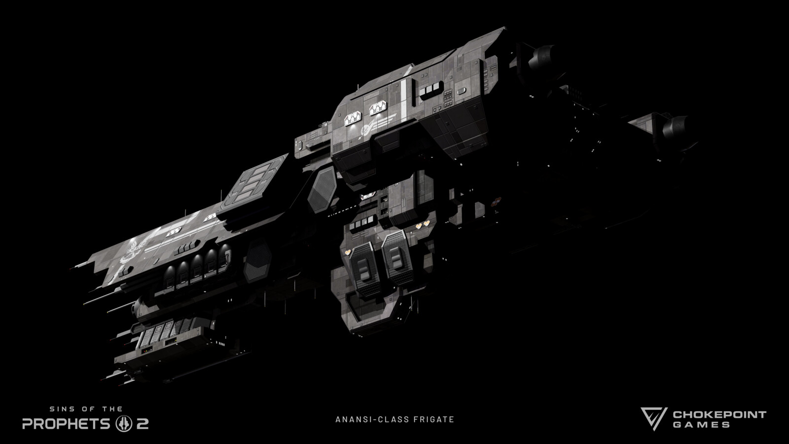 Jacob Stokes - Sins of the Prophets 2 - Anansi-class frigate