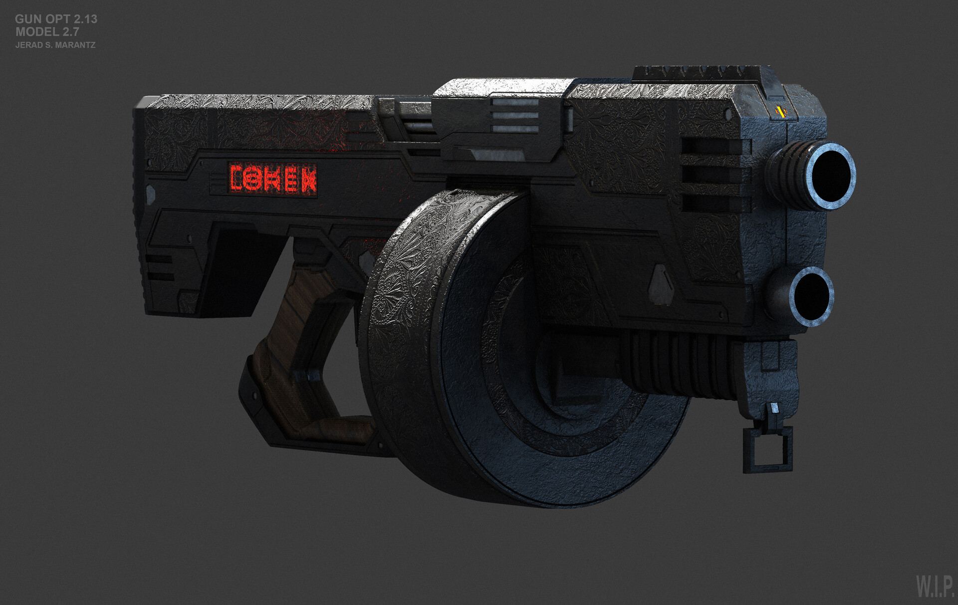 Jerad S. Marantz - REBEL MOON Early GUN Concepts