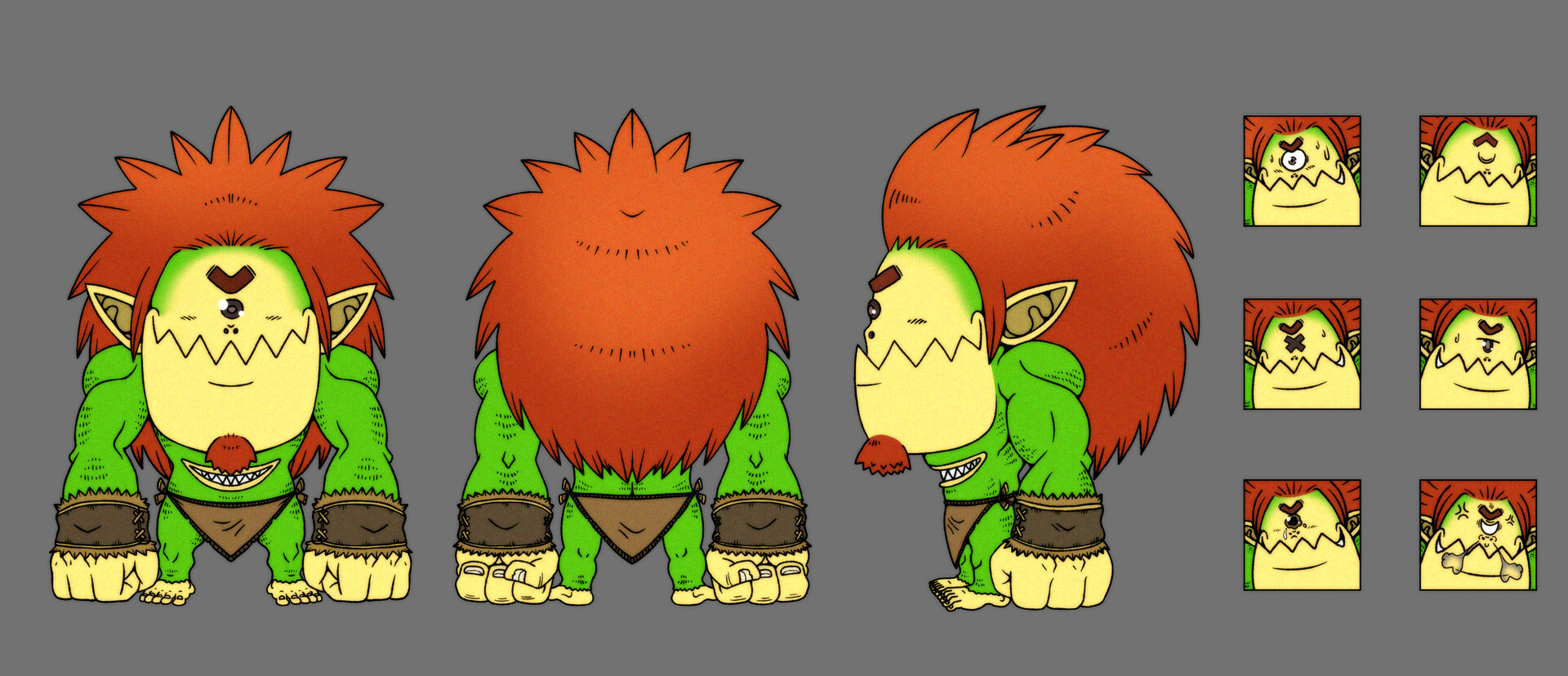 ArtStation - Guari Model Sheet