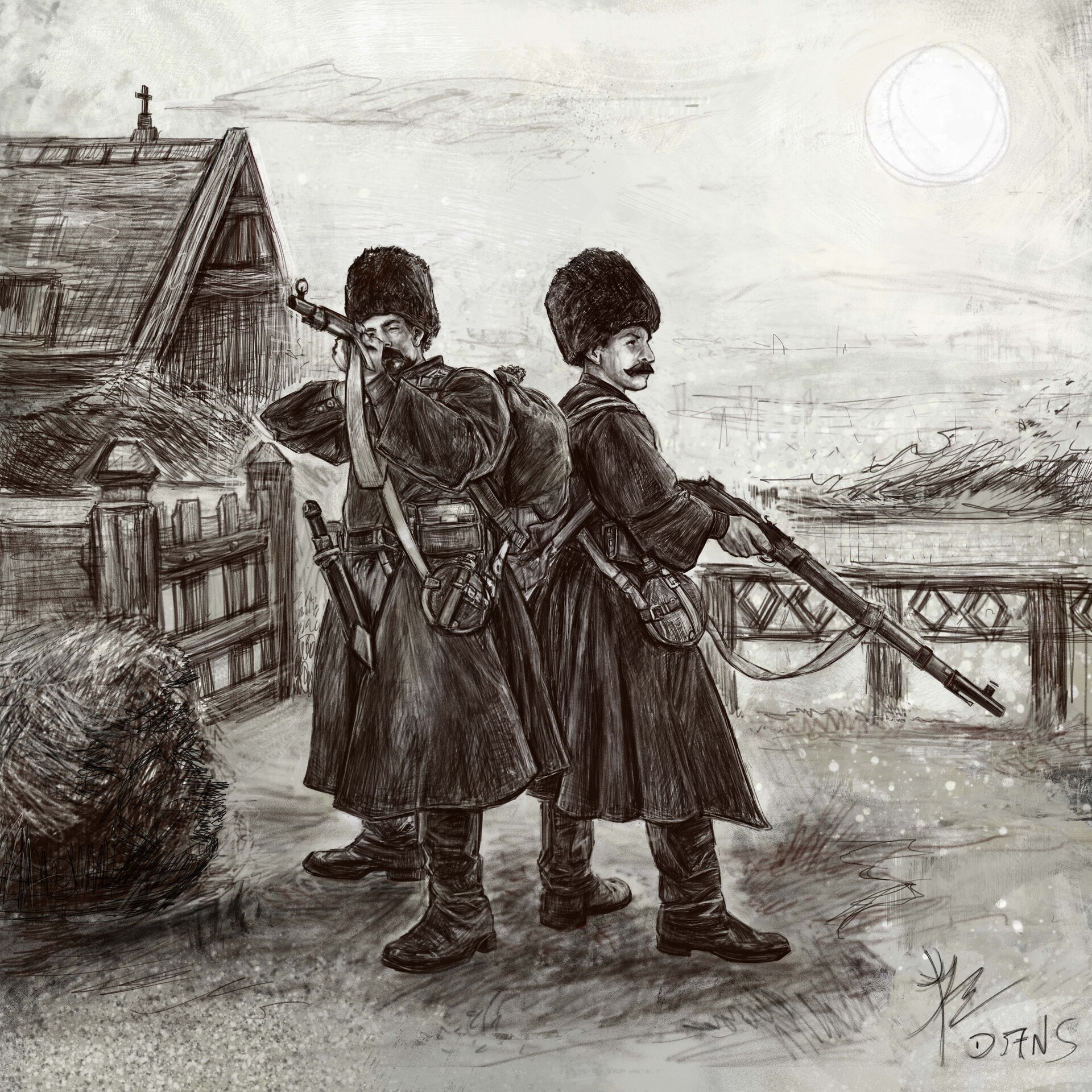 ArtStation - Cossack Rearguard