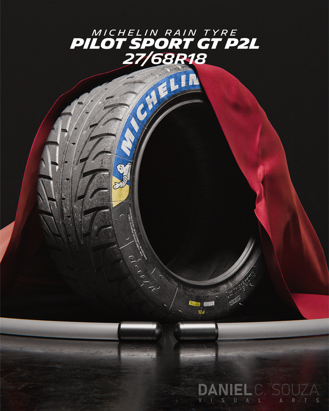 ArtStation - Michelin Pilot® Sport GT P2L 27/68R18 | CGI