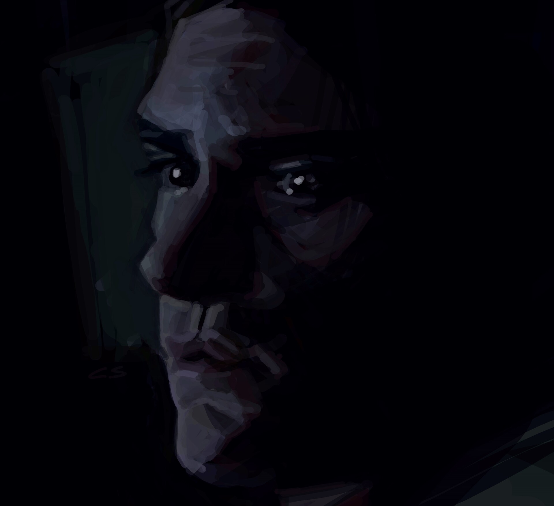 Connor Schultz - Round Brush Portraits