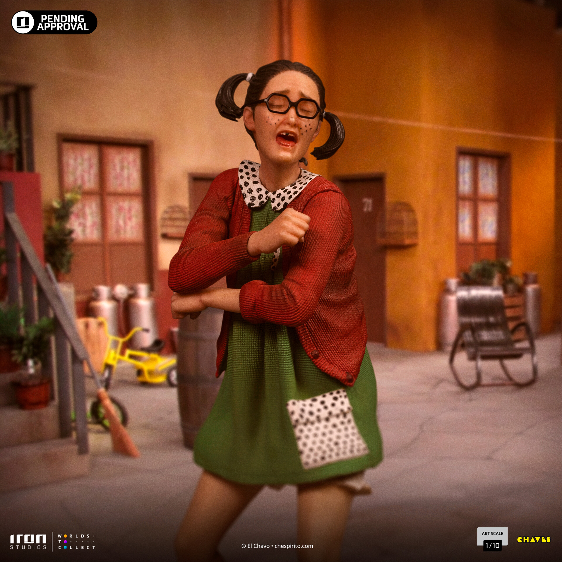 ArtStation - Chiquinha Statue - Chaves Gang - Art Scale 1/10 - Iron Studios