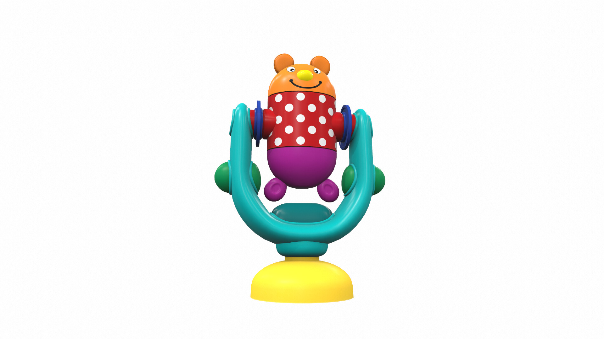3D Collector - Plastic baby toy rattle 6