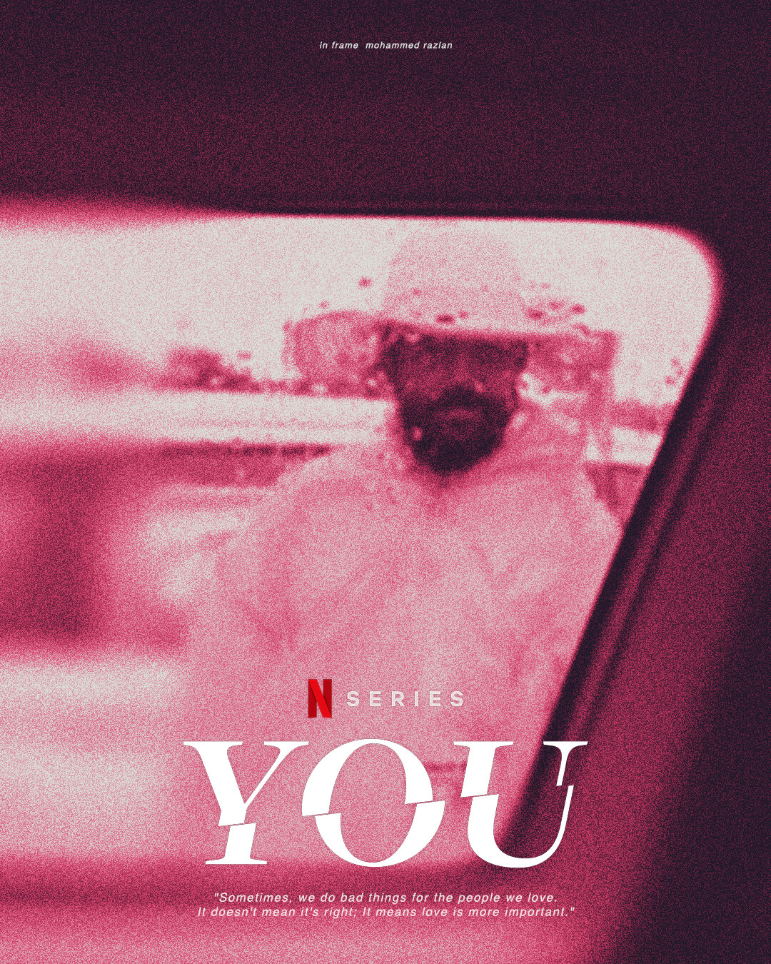 ArtStation - POSTER DESIGN: YOU (SERIES)
