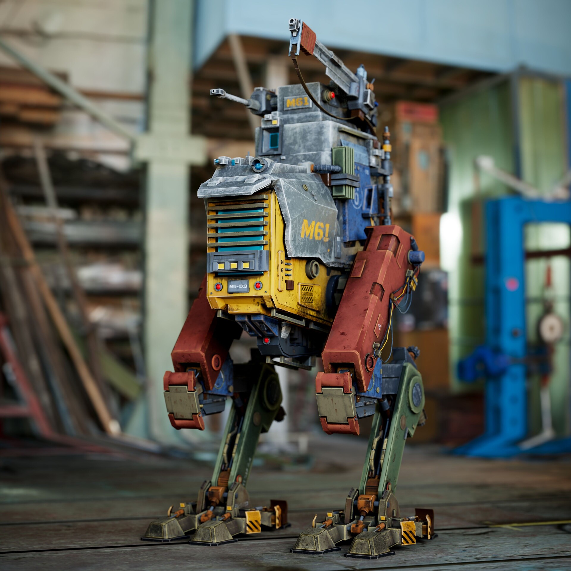 ArtStation - Goliath 6 - Martin Aleksov